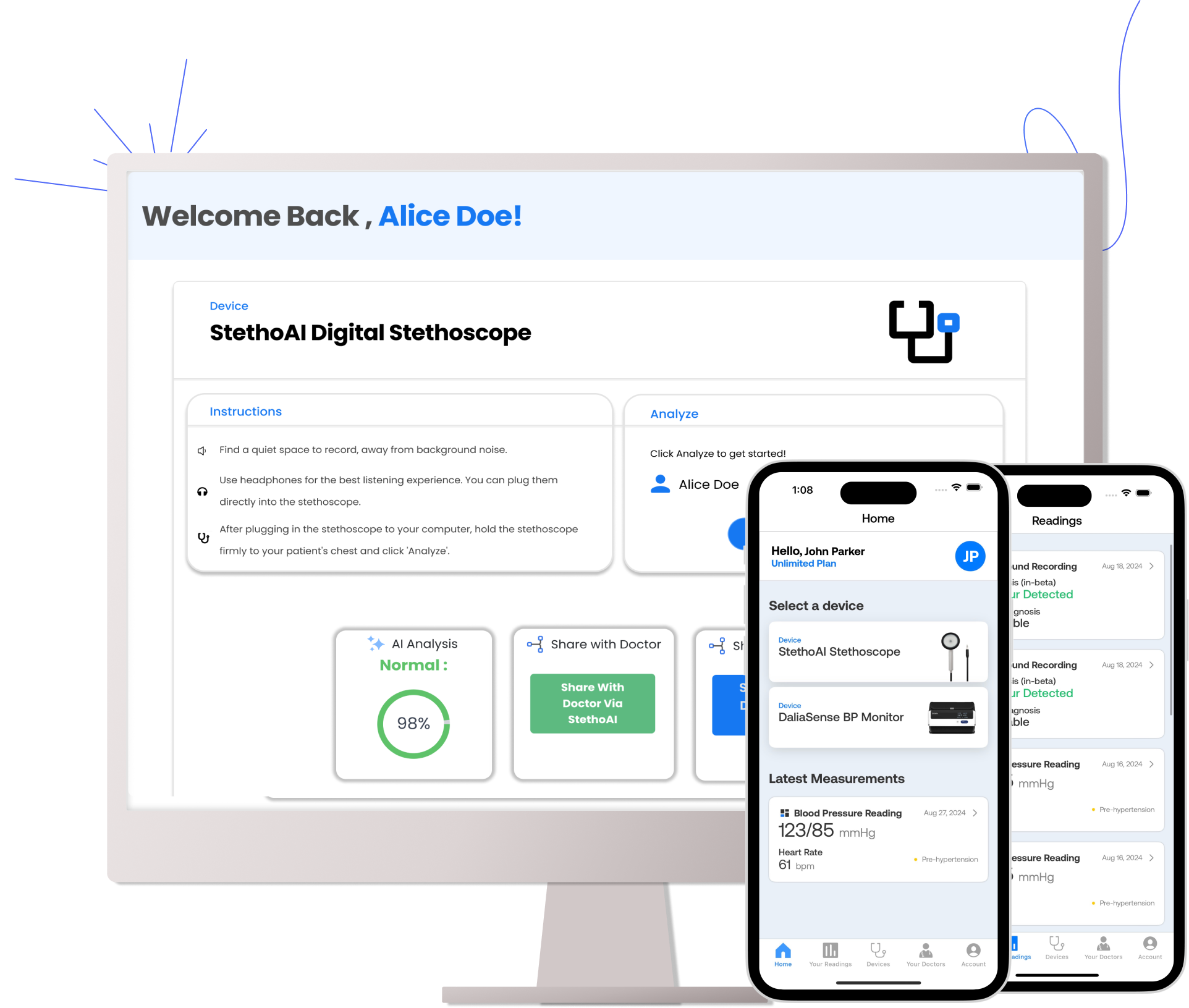 DaliaHealth | Health Analysis Platform